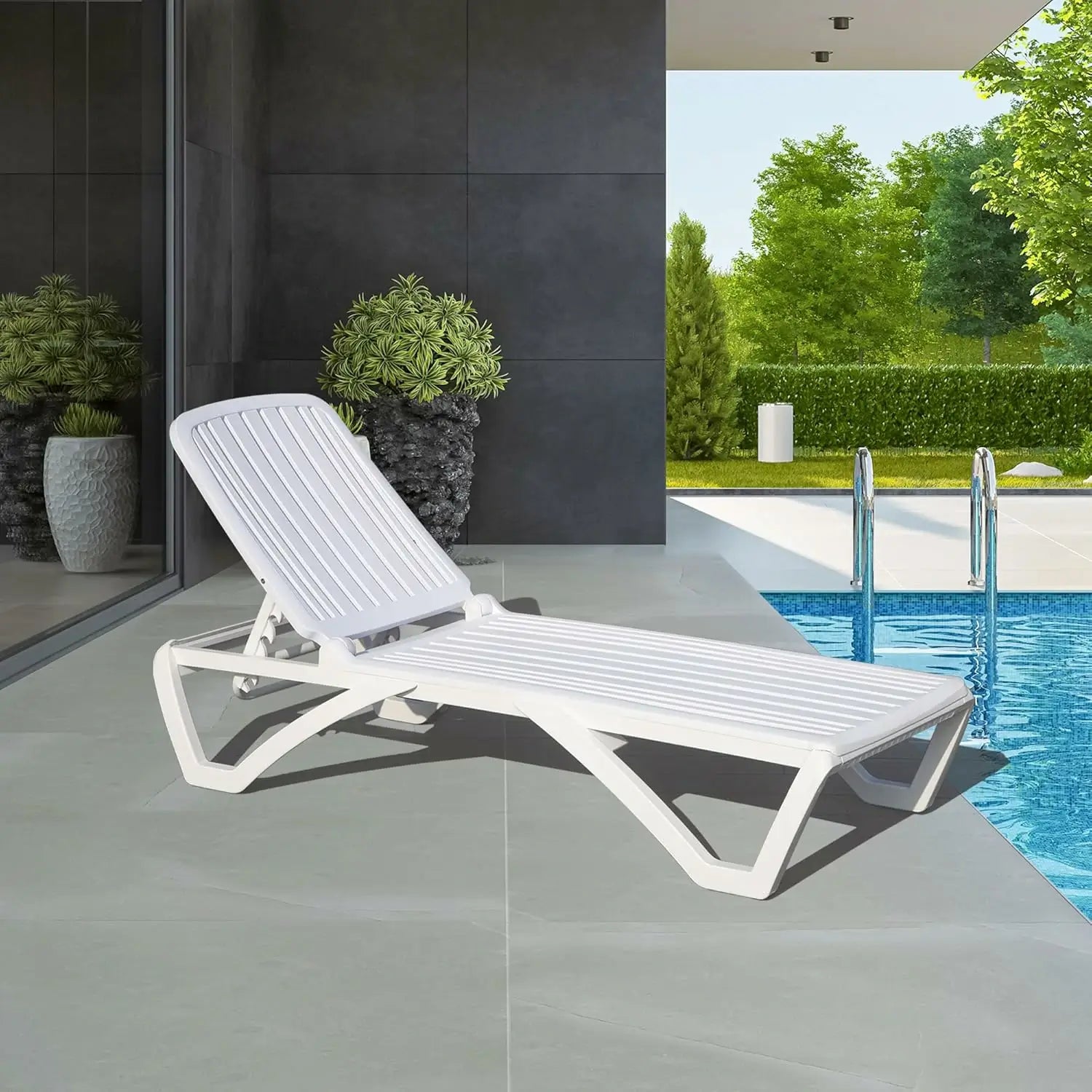 Pvc lounge chaise store