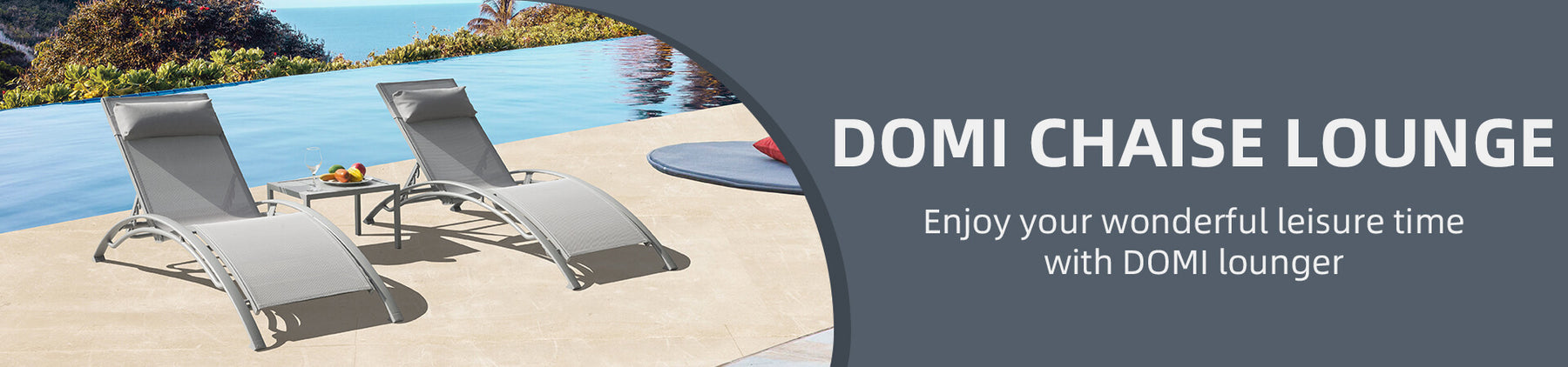 Outdoor Chaise Lounge | Domi