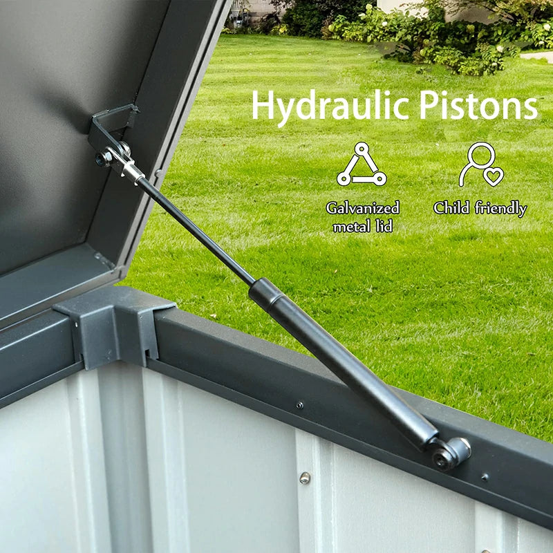 Domi Outdoor Living Deck Box Waterproof, Organization and Storage for ...