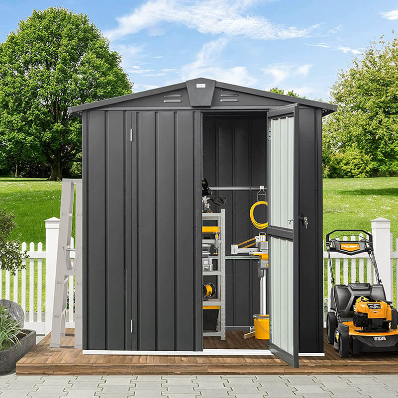 Domi Outdoor Living Outdoor Storage Shed Gable Roof