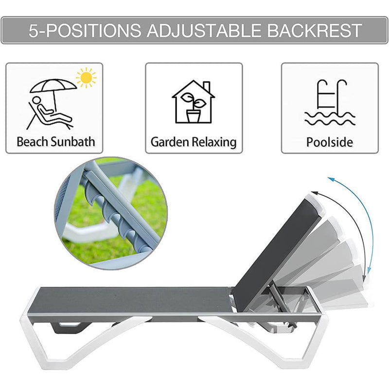 Outdoor Chaise Lounge | Domi