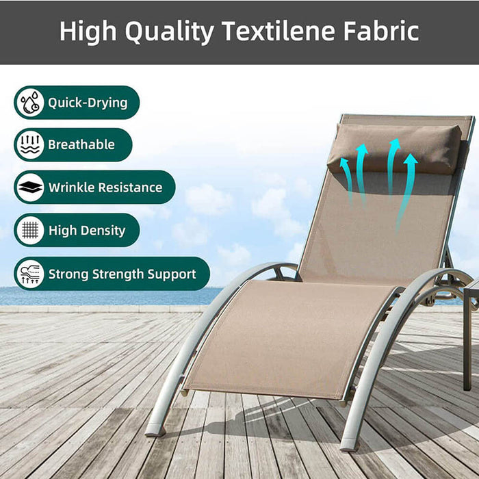 Outdoor Chaise Lounge | Domi